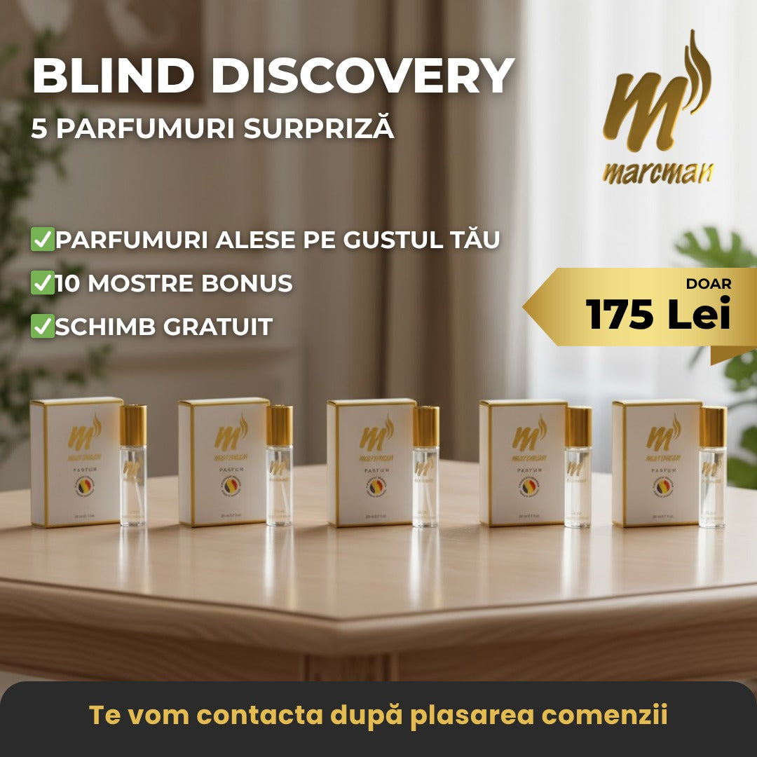 Pachet "Blind Discovery" - 5 parfumuri de 20 ml – Marcman